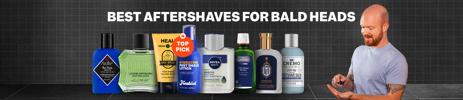 8 Best Aftershaves for Bald Heads | Freebird