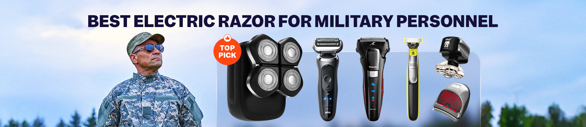 Best Electric Razor for Military Personnel • Freebird