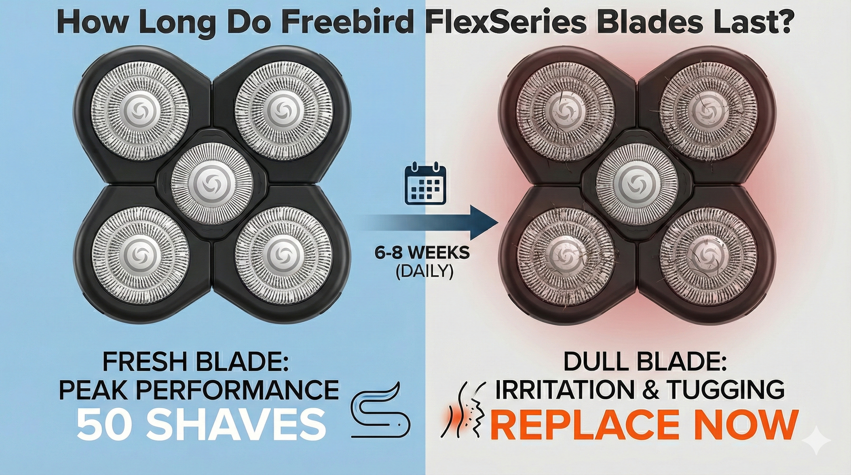 How Long Do Freebird FlexSeries Blades Last? (And When to Replace Them ...