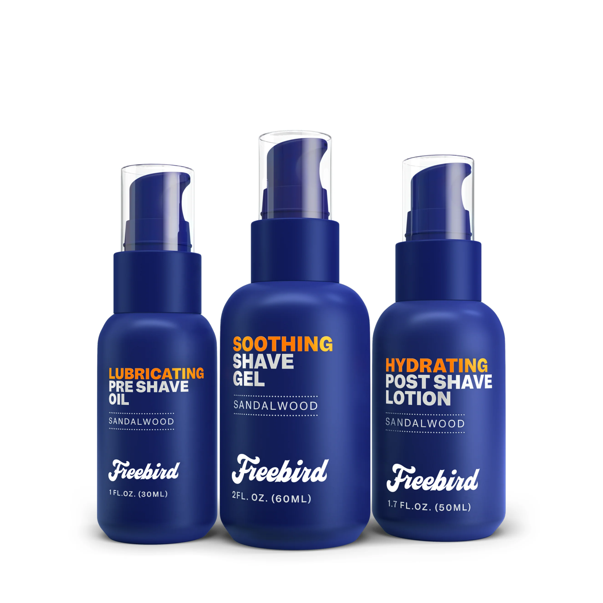 Freebird™ - Shave Care Kit - Pre, During, and Post Shave Kit